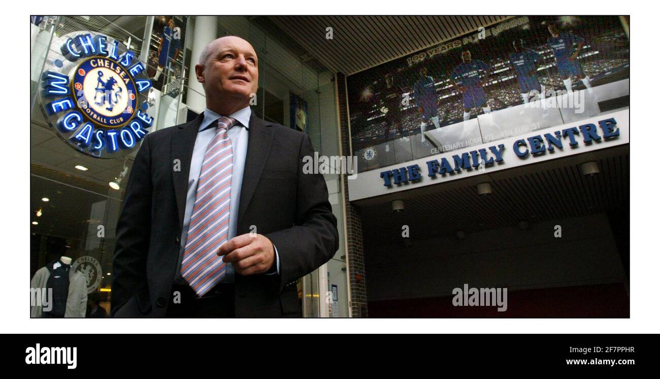 Peter Kenyon Chief Executive of Chelsea Football Club at Stamford ...