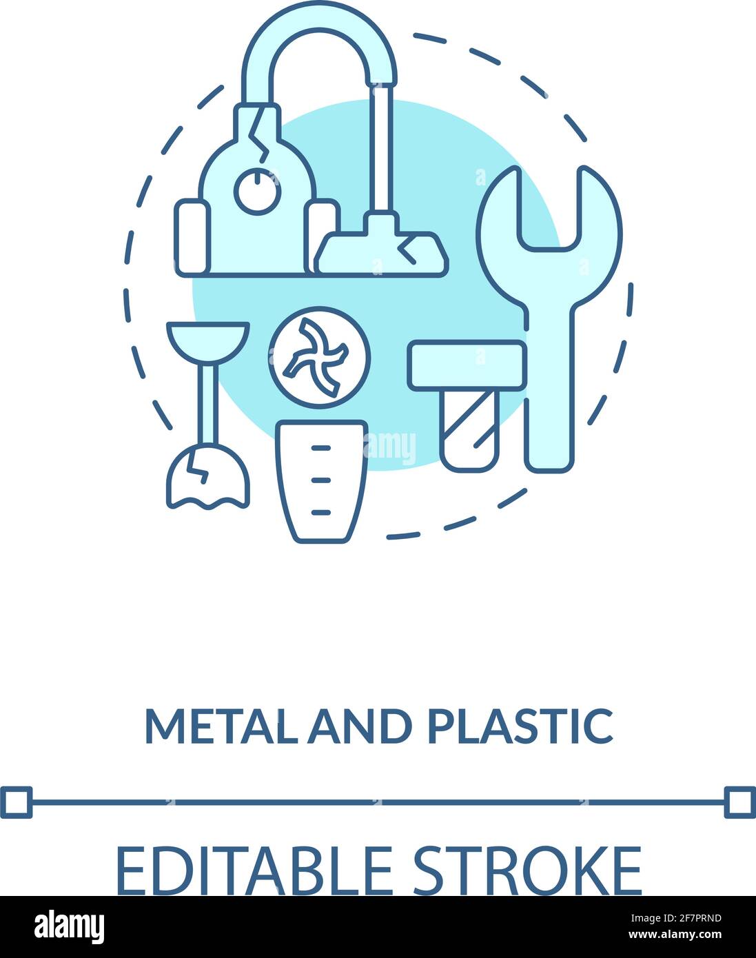 Waste segregation machine Stock Vector Images - Alamy