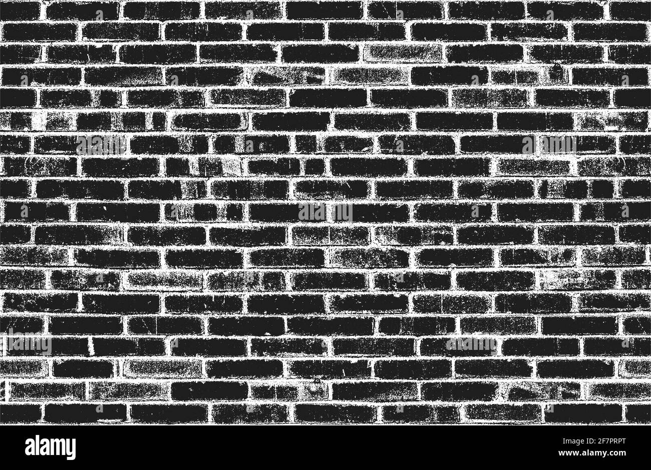 Distressed overlay texture of old brick wall, grunge background ...