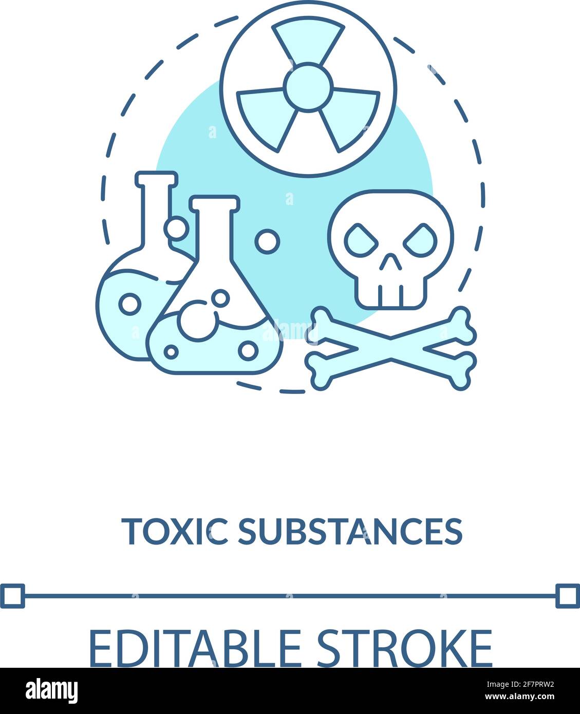 Toxic substances concept icon Stock Vector Image & Art - Alamy