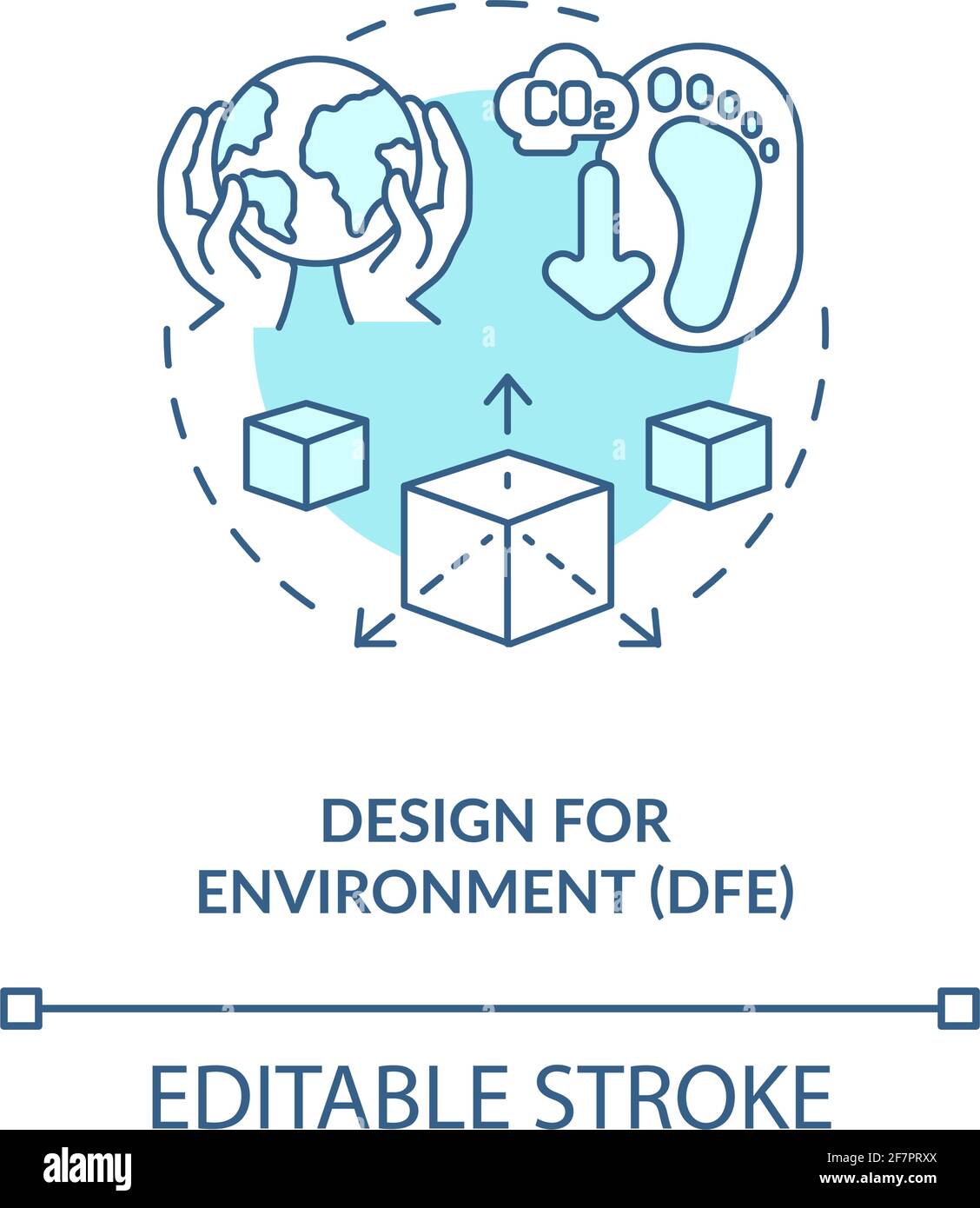 Design for environment concept icon Stock Vector Image & Art - Alamy