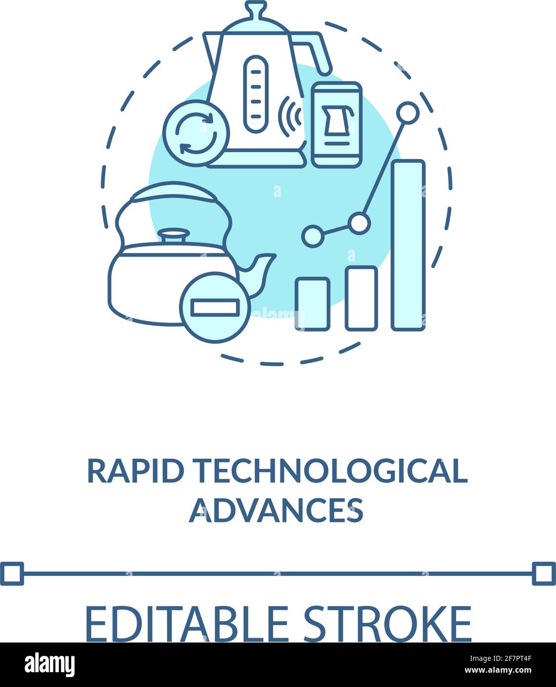 Rapid technological advances concept icon Stock Vector Image & Art - Alamy