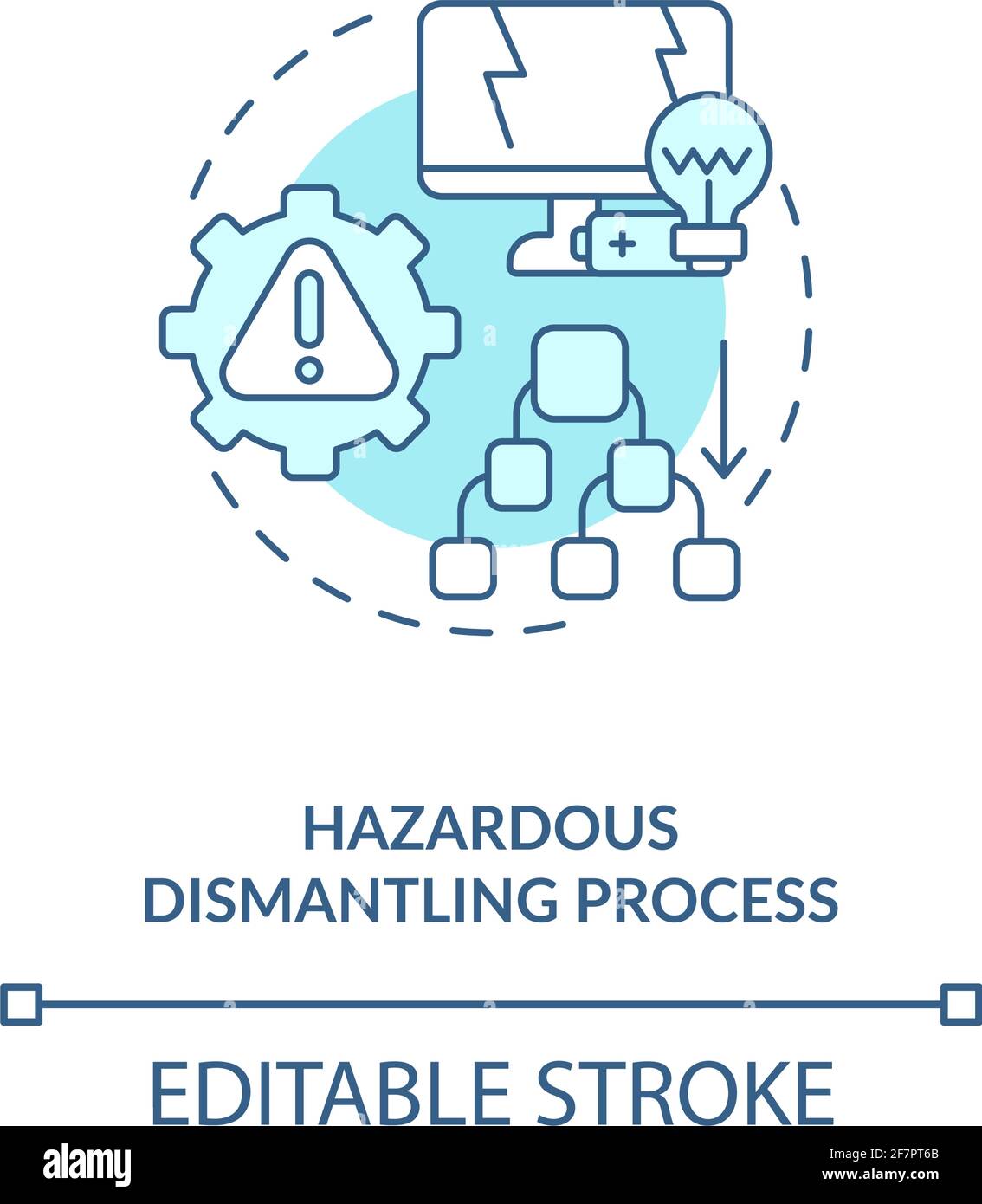 Hazardous dismantling process concept icon Stock Vector Image & Art - Alamy Hazardous dismantling process concept icon Stock Vector Image & Art - Alamy
