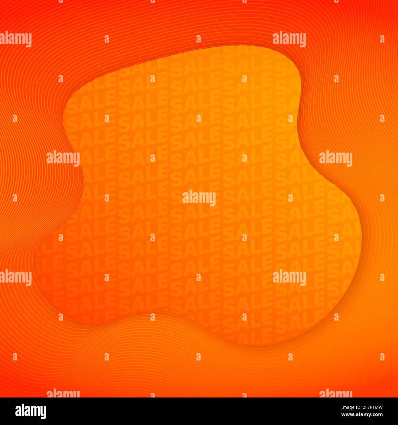 Liquid Sale Post Background. Orange Gradient Liquid Sale Background ...