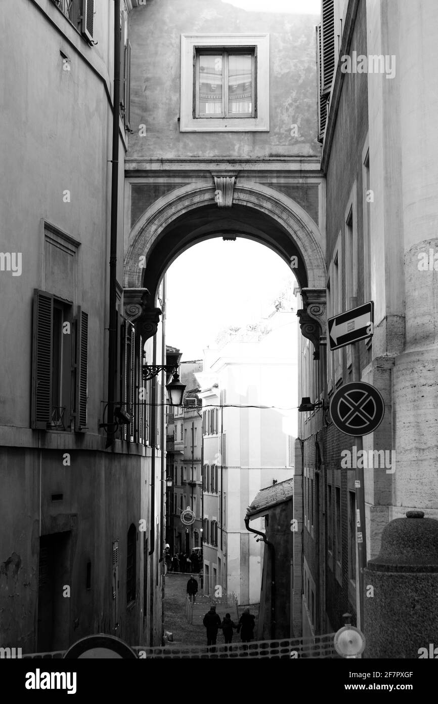 Day view ancient roman Black and White Stock Photos & Images - Alamy