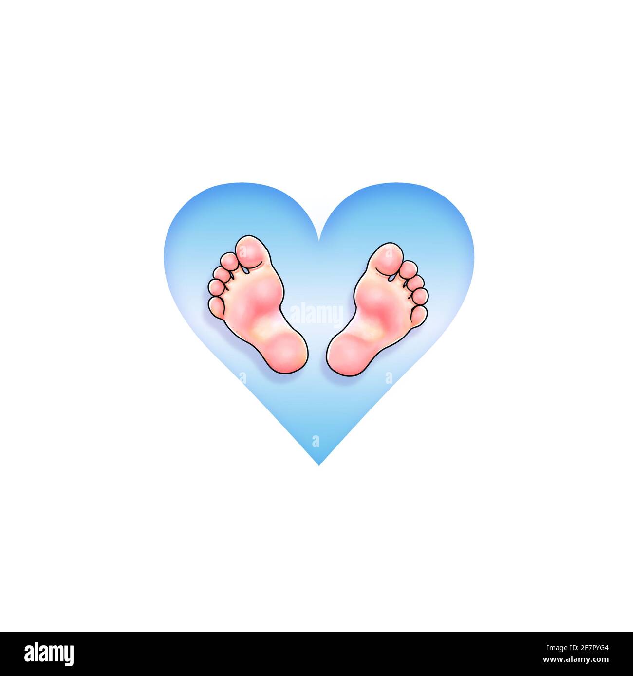 Soles of feet child hi-res stock photography and images - Alamy