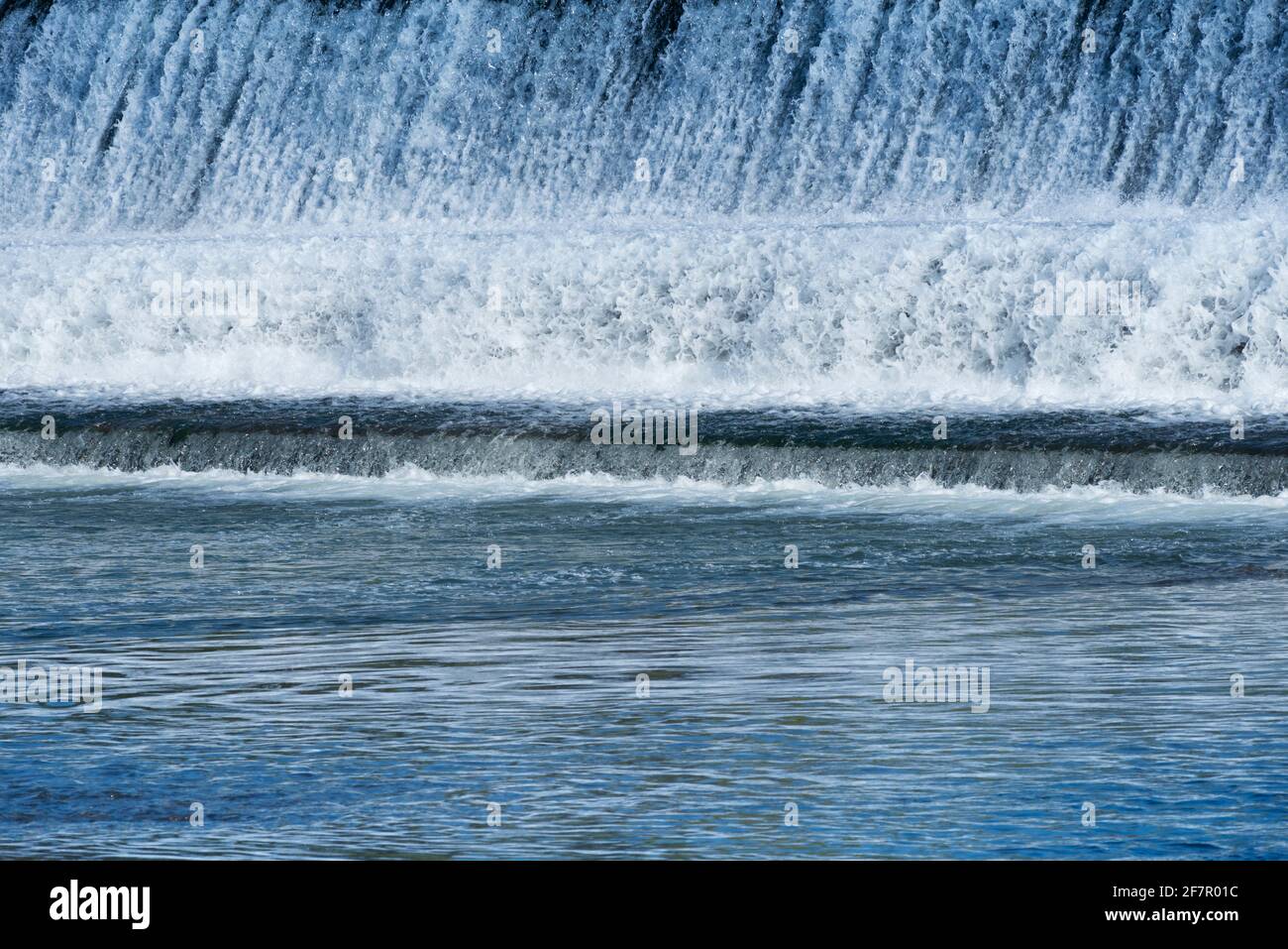 Detail of Waterfall Stock Photo - Alamy