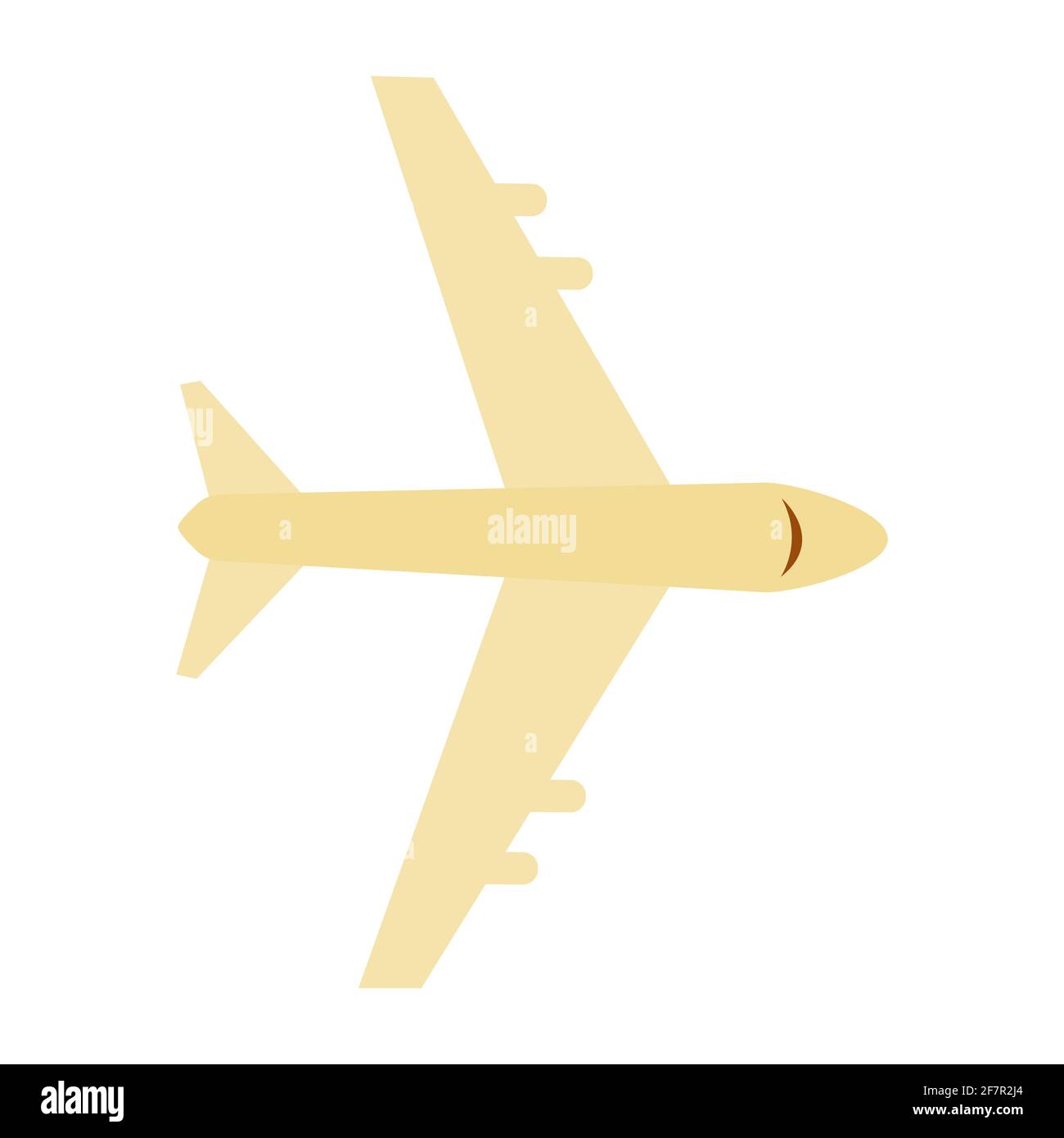 Airplane Icon in trendy flat style isolated on background. Plane symbol ...