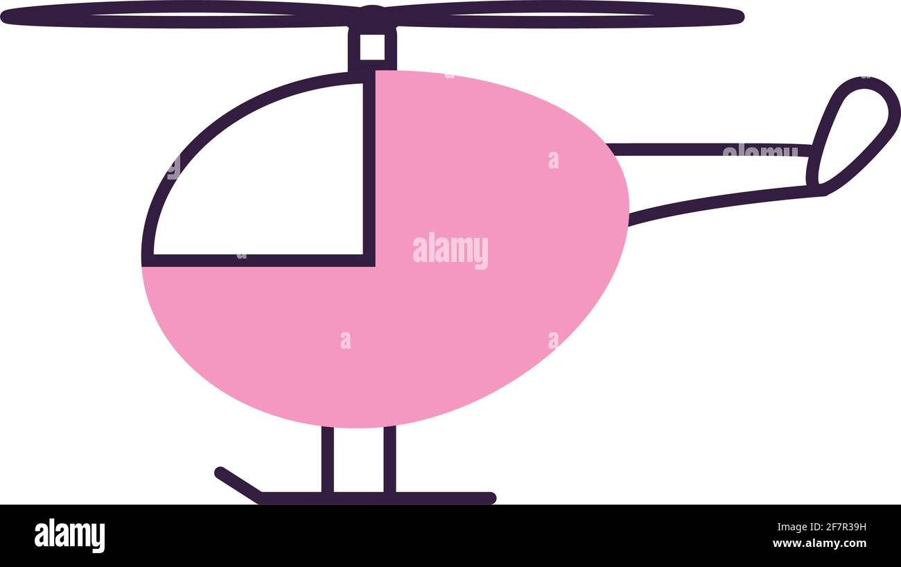 pink helicopter icon Stock Vector Image & Art - Alamy