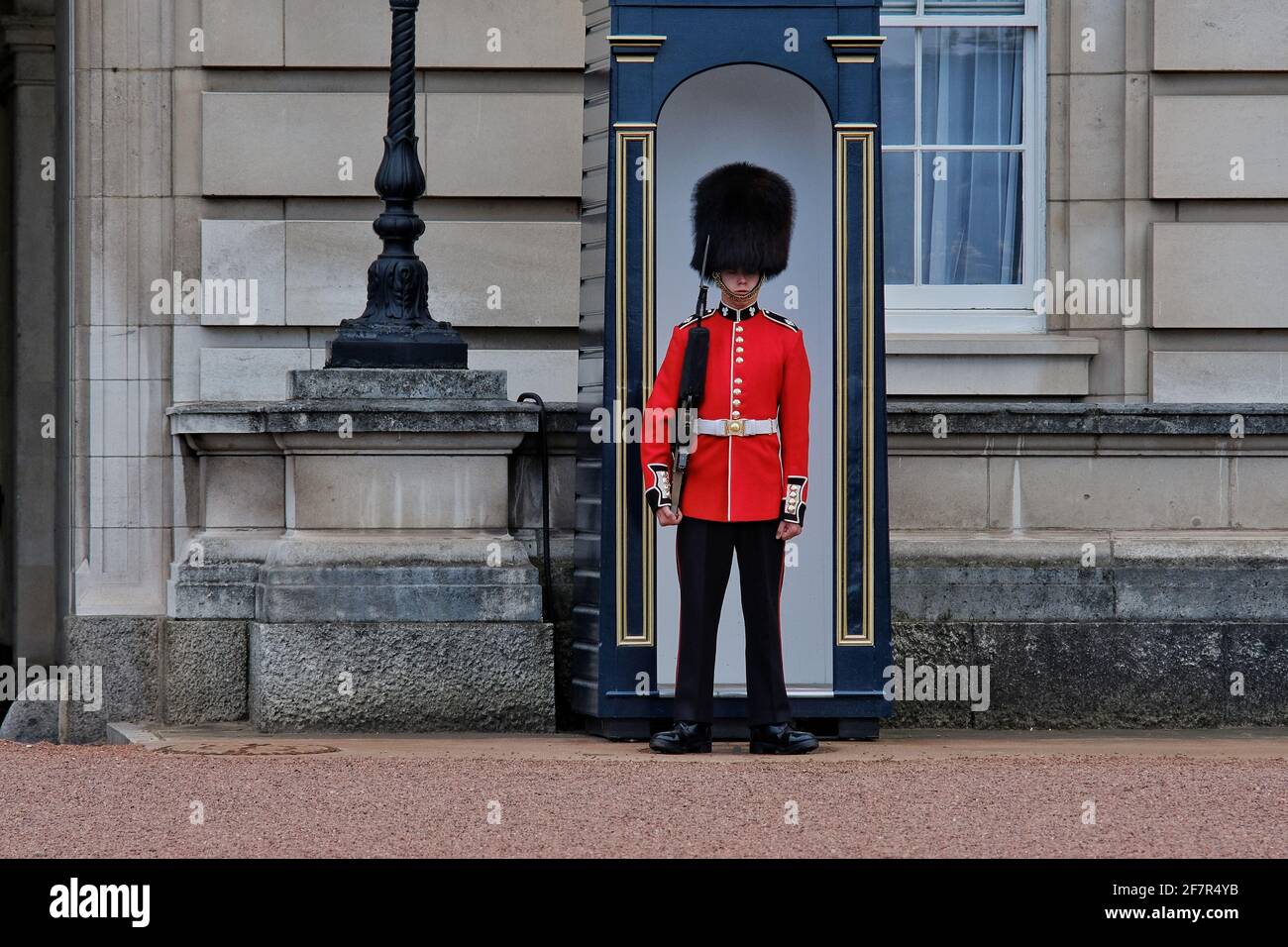 Buckingham Palace Guards Close Up