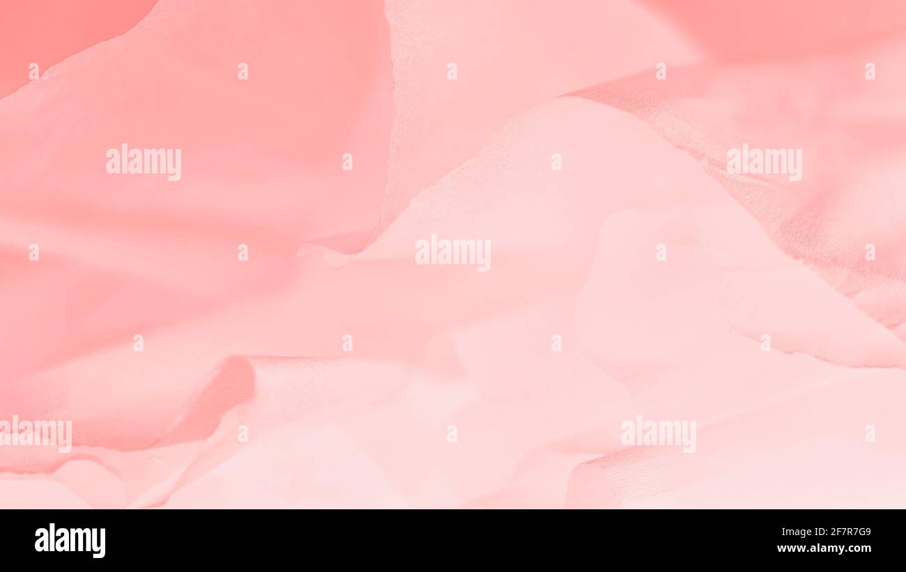 Wavy pink fabric, light abstract blurred panorama background Stock ...