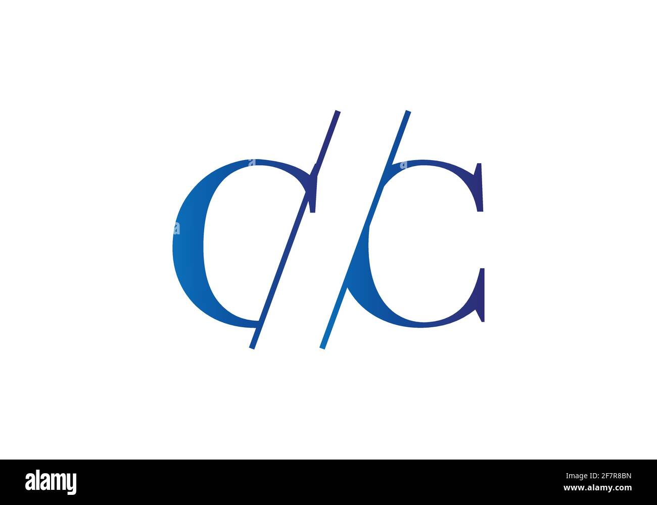 Initial GC Letter Creative Modern Business Typography Vector Template ...