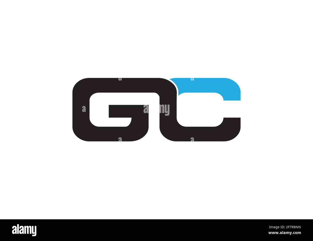 Initial GC Letter Creative Modern Business Typography Vector Template ...