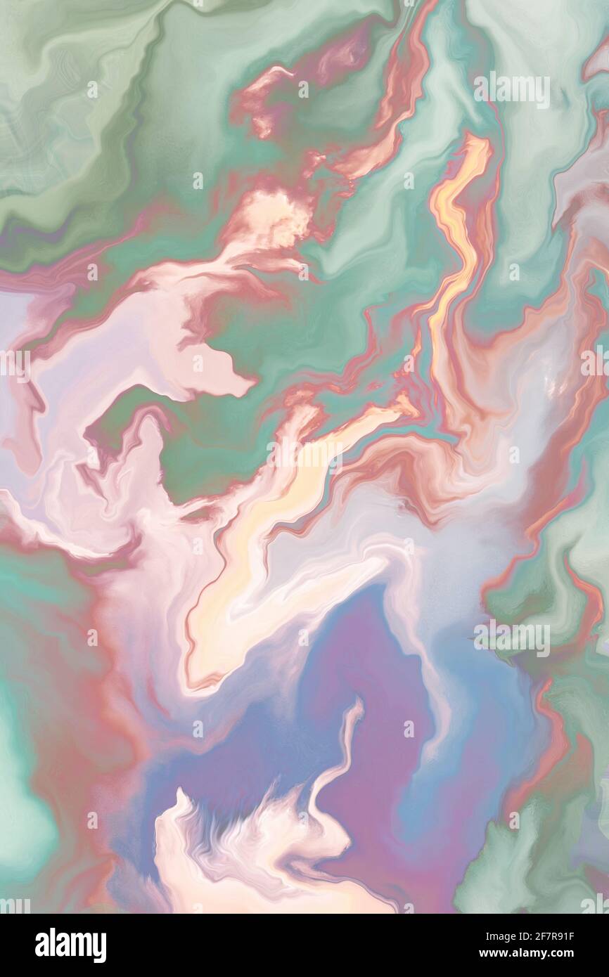 Vertical abstract painting with mixed colors for wallpapers Stock Photo ...