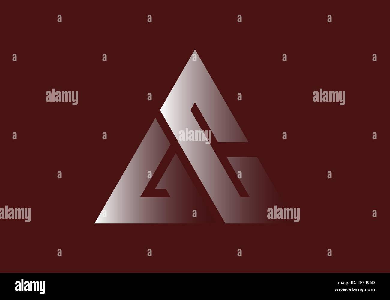 Initial GC Letter Creative Modern Business Typography Vector Template ...