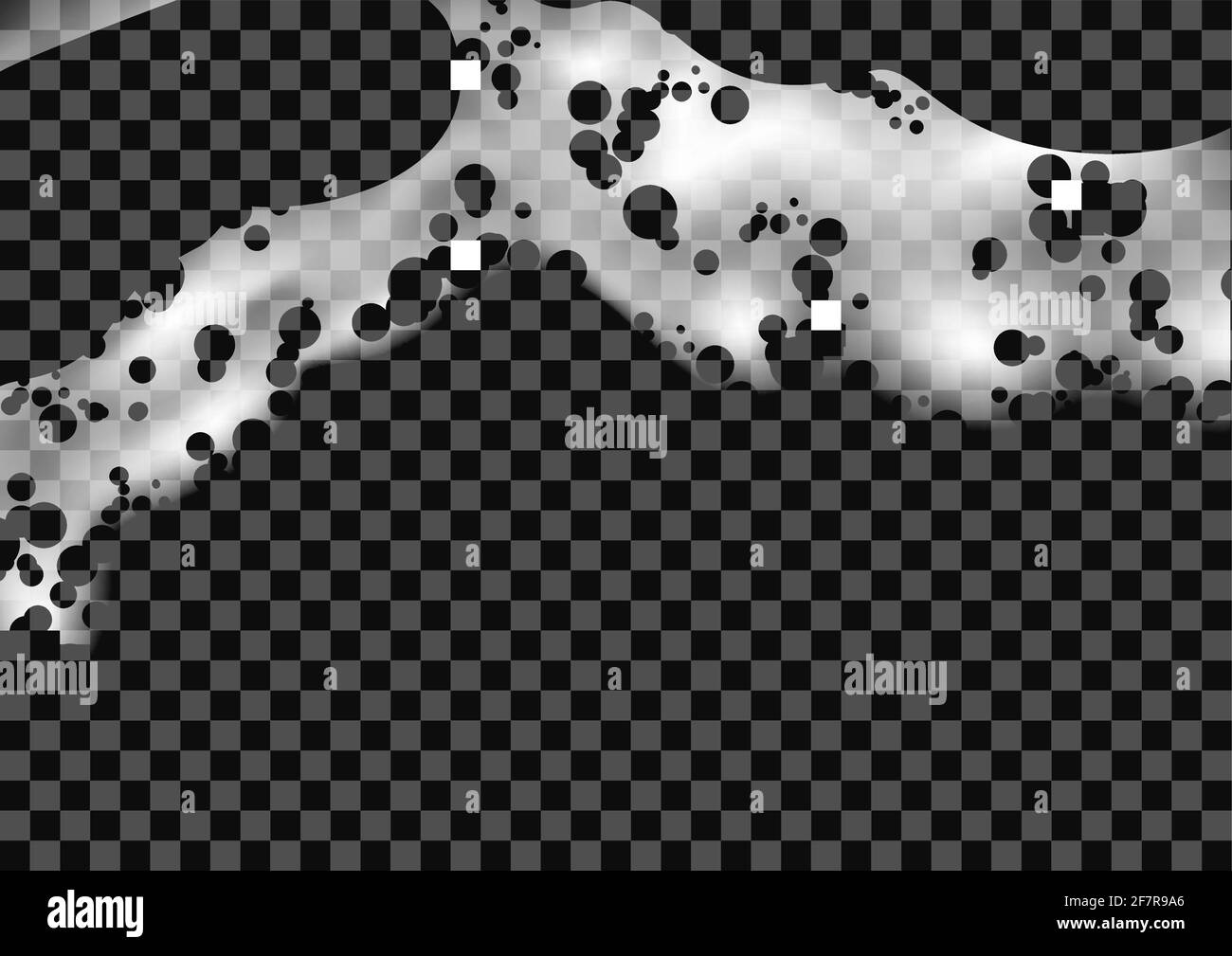 Realistic background with Soap foam. Bath laundry white bubbles ...