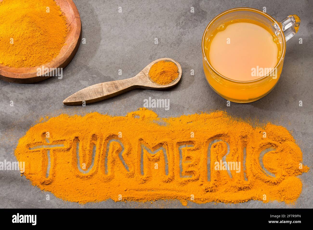 Curcuma longa - Turmeric and water, healthy drink Stock Photo - Alamy