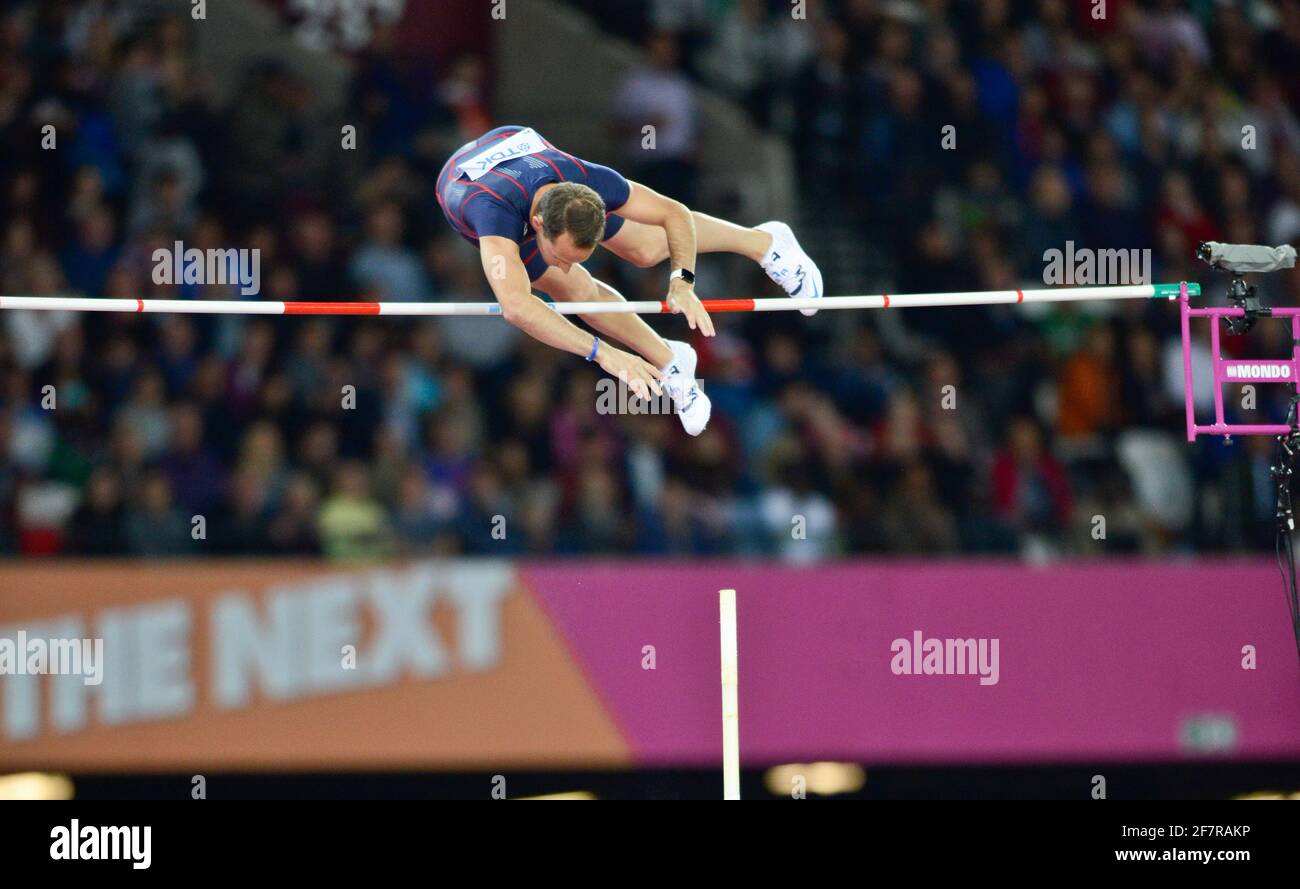 Renaud Lavillenie (France). Pole Vault Bronze Medal. IAAF Athletics ...