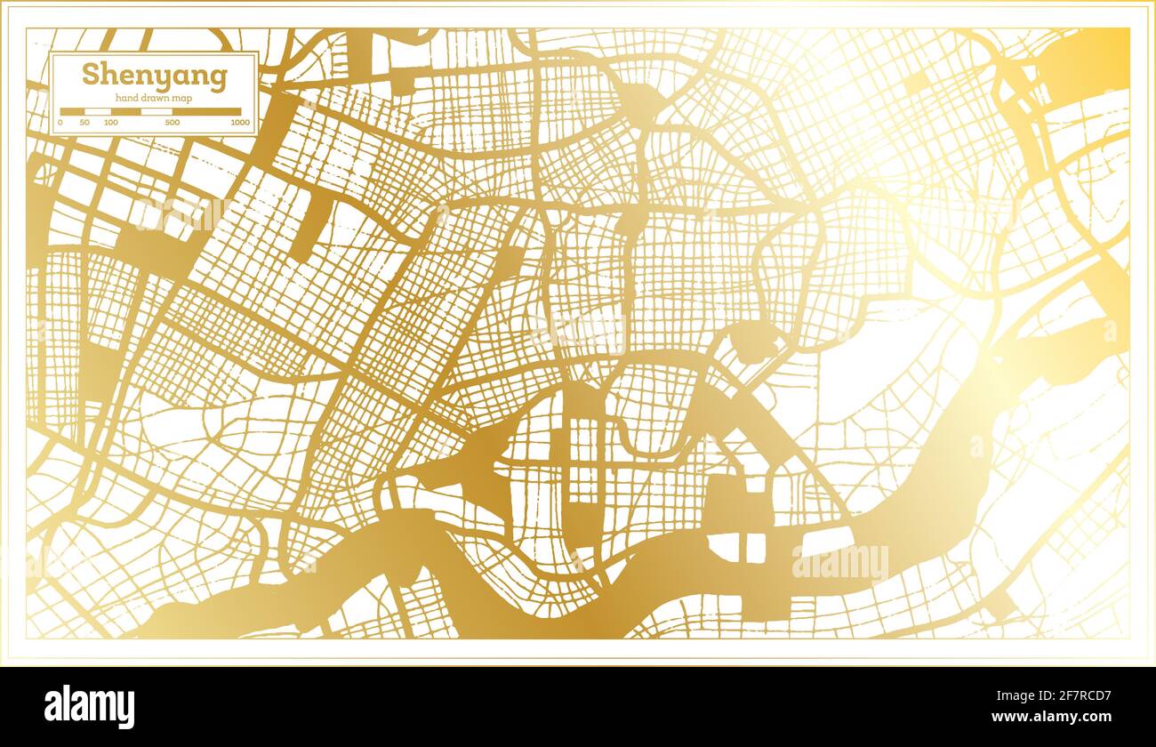 Shenyang map Stock Vector Images - Alamy