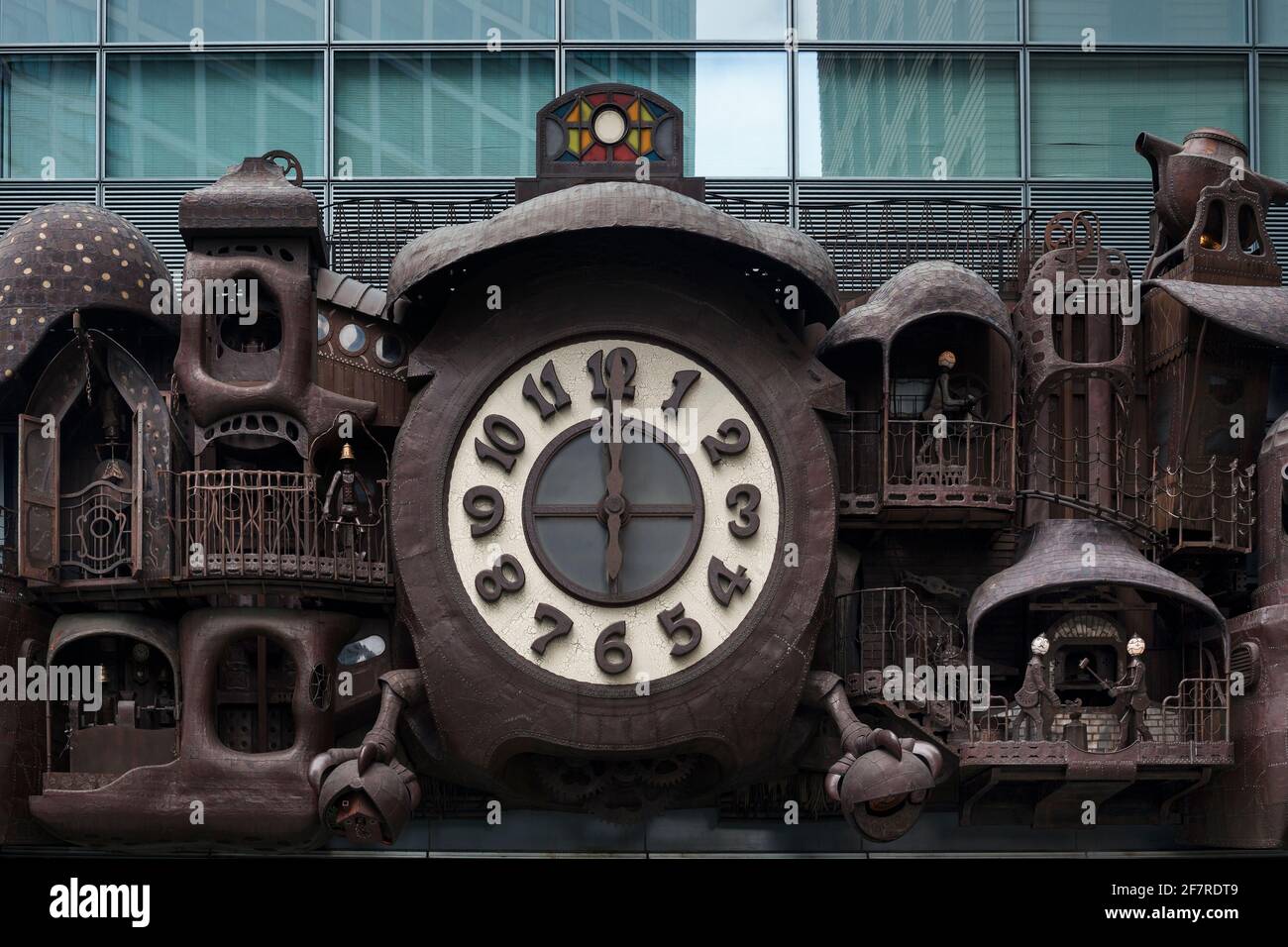 Giant miyazaki clock hi-res stock photography and images - Alamy