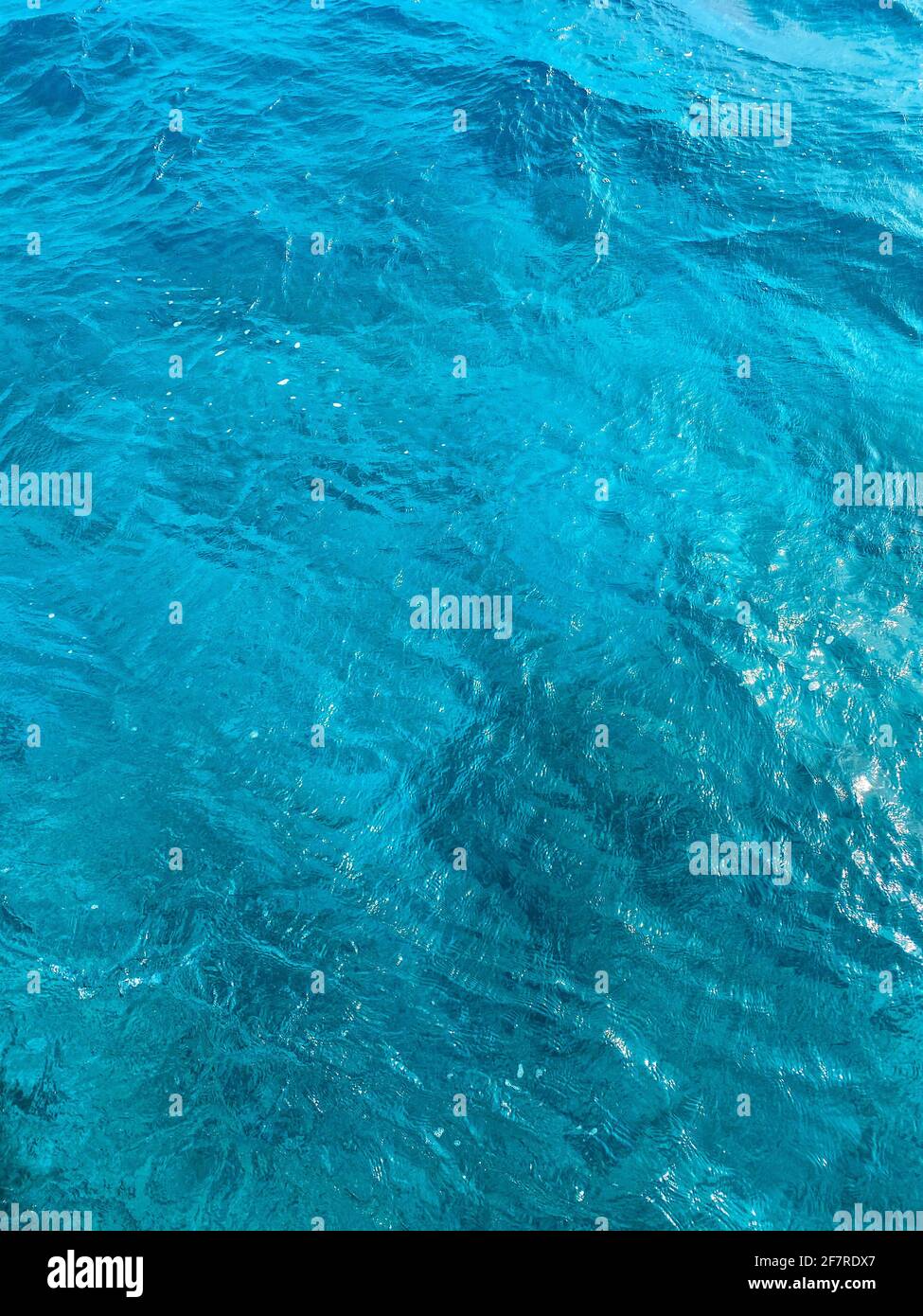 Vertical background of rippled aquamarine ocean water Stock Photo - Alamy