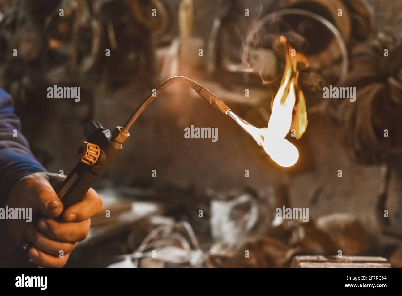 Industrial burner flame hi-res stock photography and images - Alamy