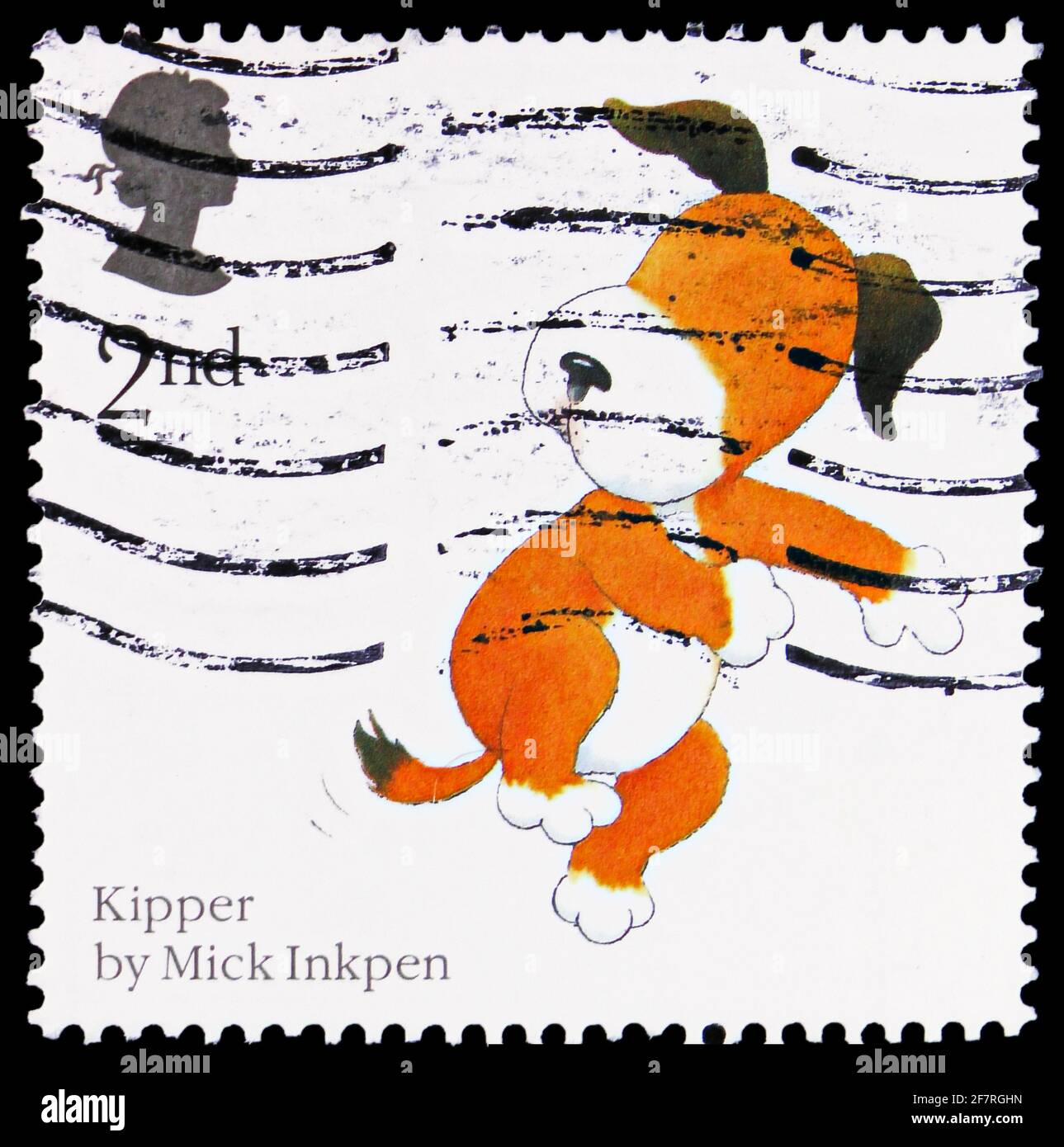 MOSCOW, RUSSIA - JANUARY 17, 2021: Postage stamp printed in United ...