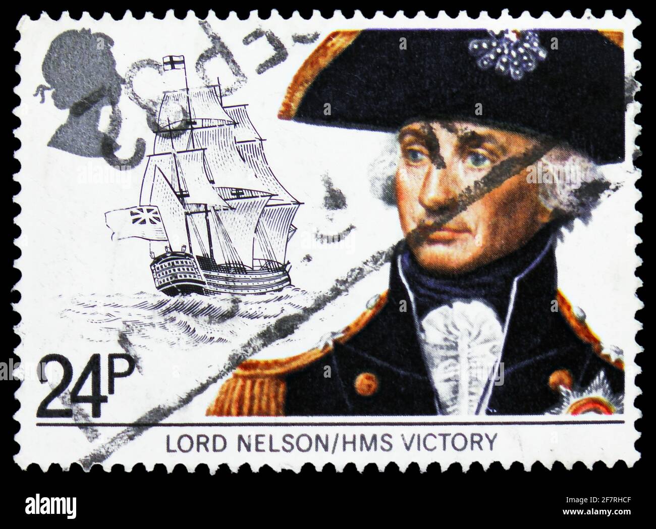 MOSCOW, RUSSIA - JANUARY 17, 2021: Postage stamp printed in United ...