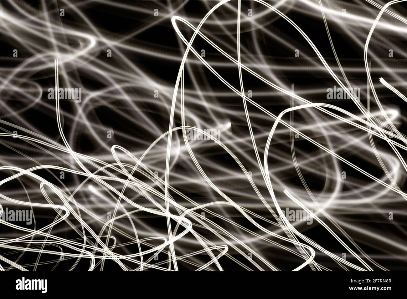 Abstract black light background. Long exposure photography Stock Photo ...