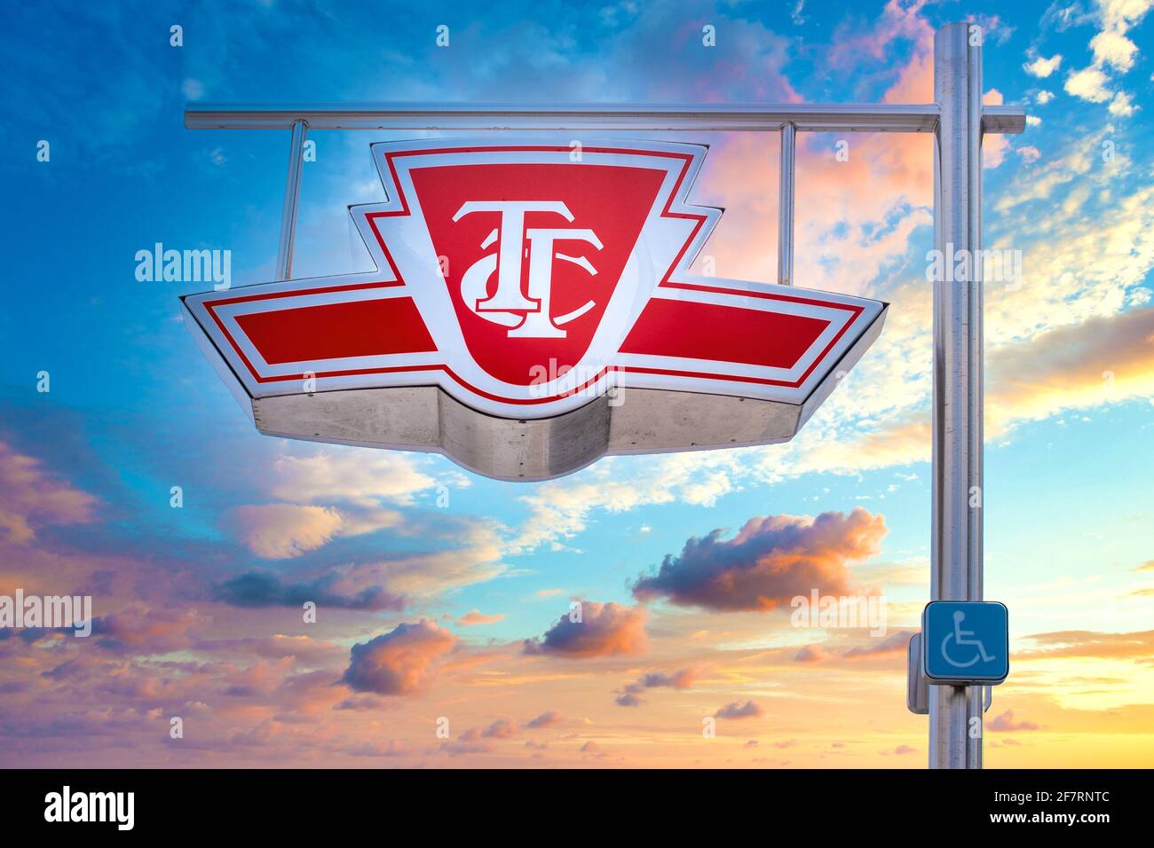 Outdoor ttc sign hi-res stock photography and images - Alamy