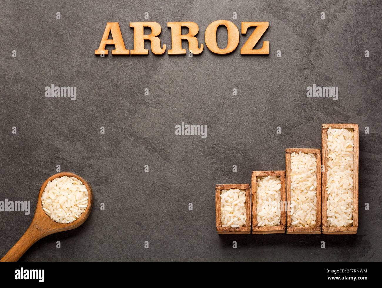 Oryza sativa - Raw white rice - Graph of sales and consumption ...