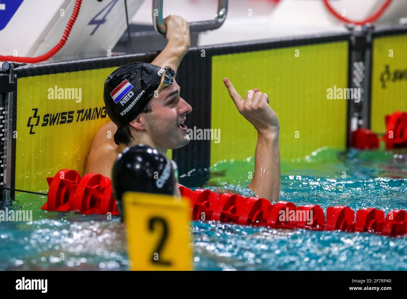 EINDHOVEN, NETHERLANDS - APRIL 9: Arno Kamminga of the Netherlands ...