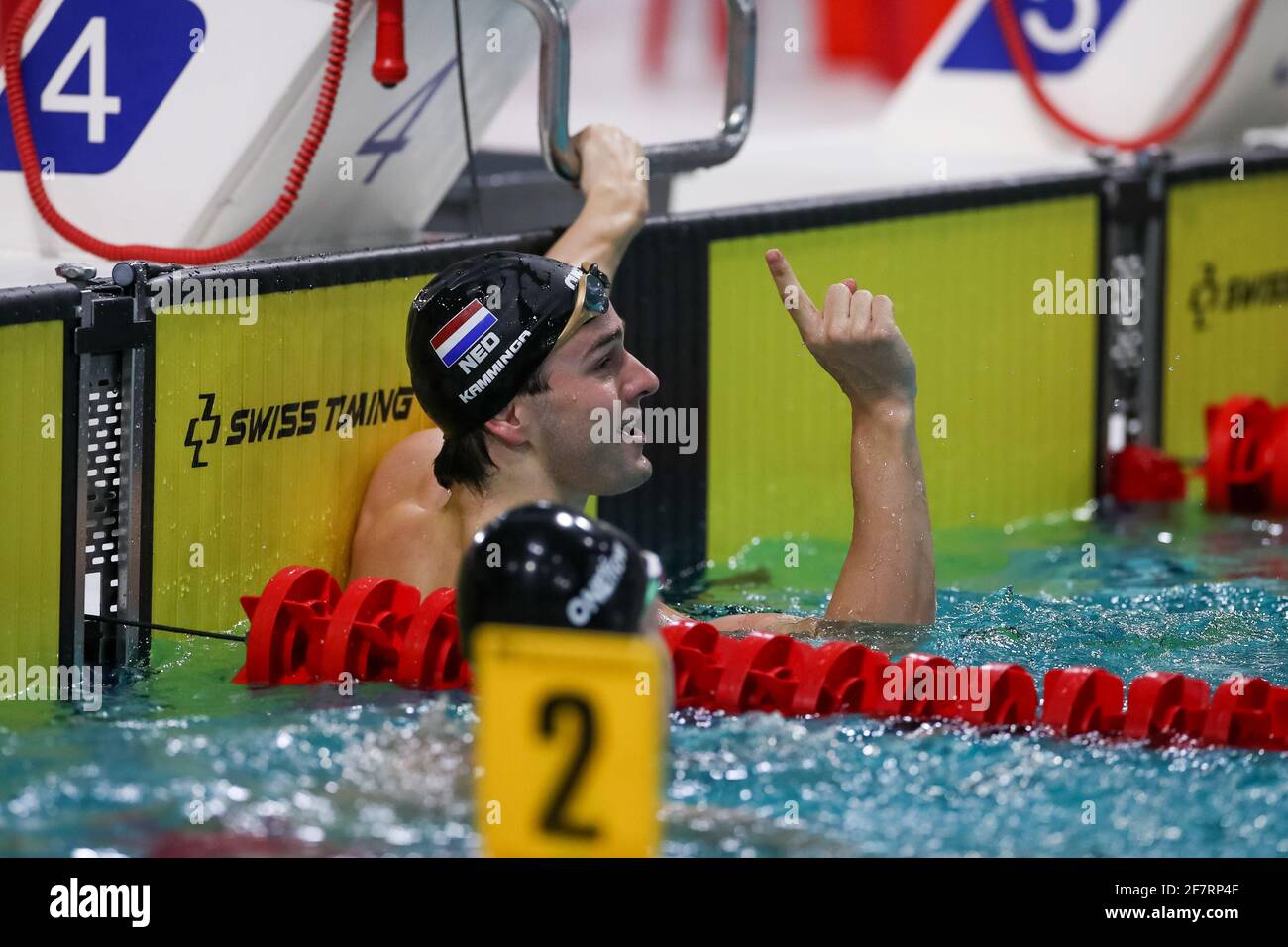 EINDHOVEN, NETHERLANDS - APRIL 9: Arno Kamminga of the Netherlands ...