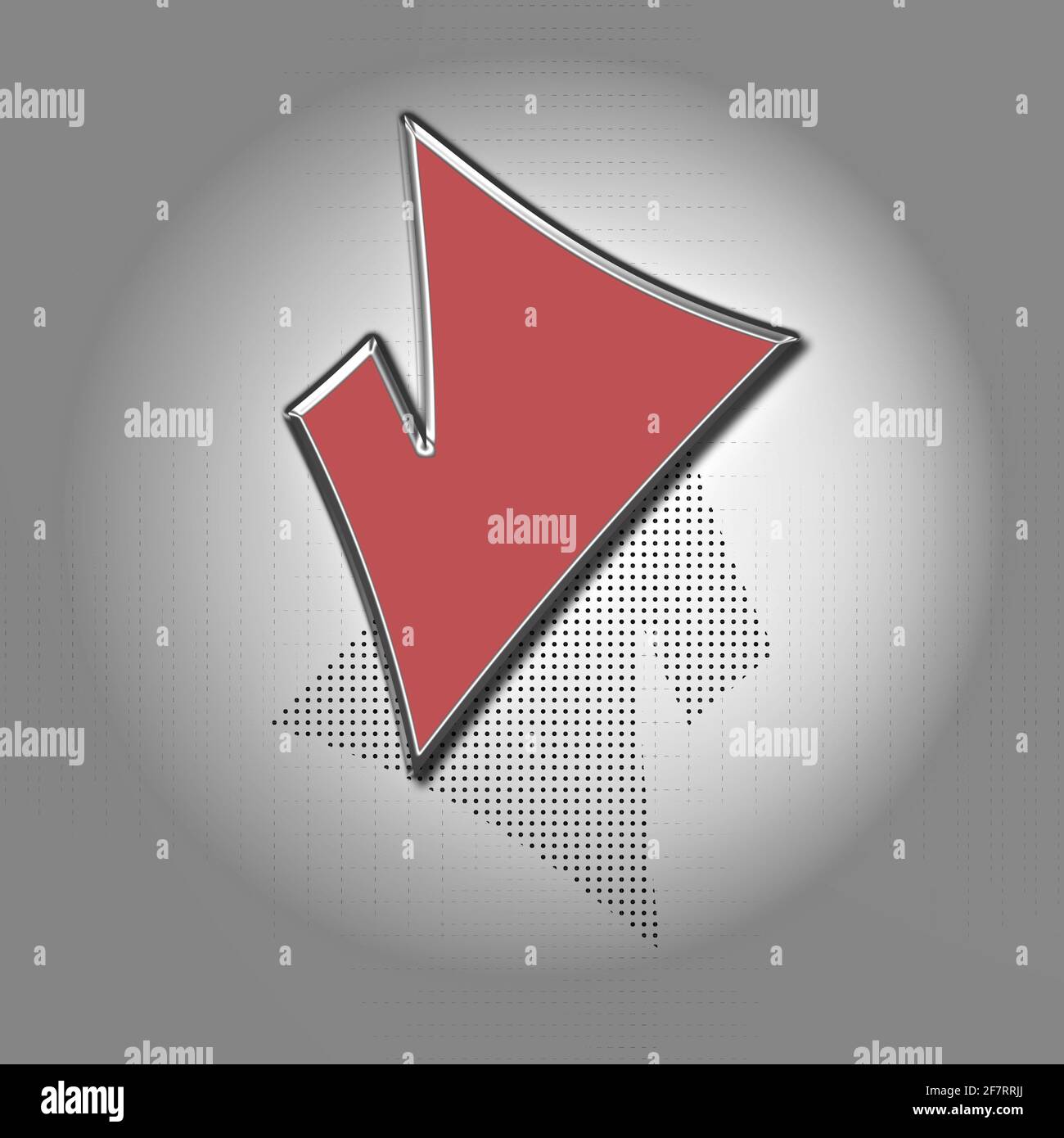 colorful and dainty capital letter with the upper-case character V ...