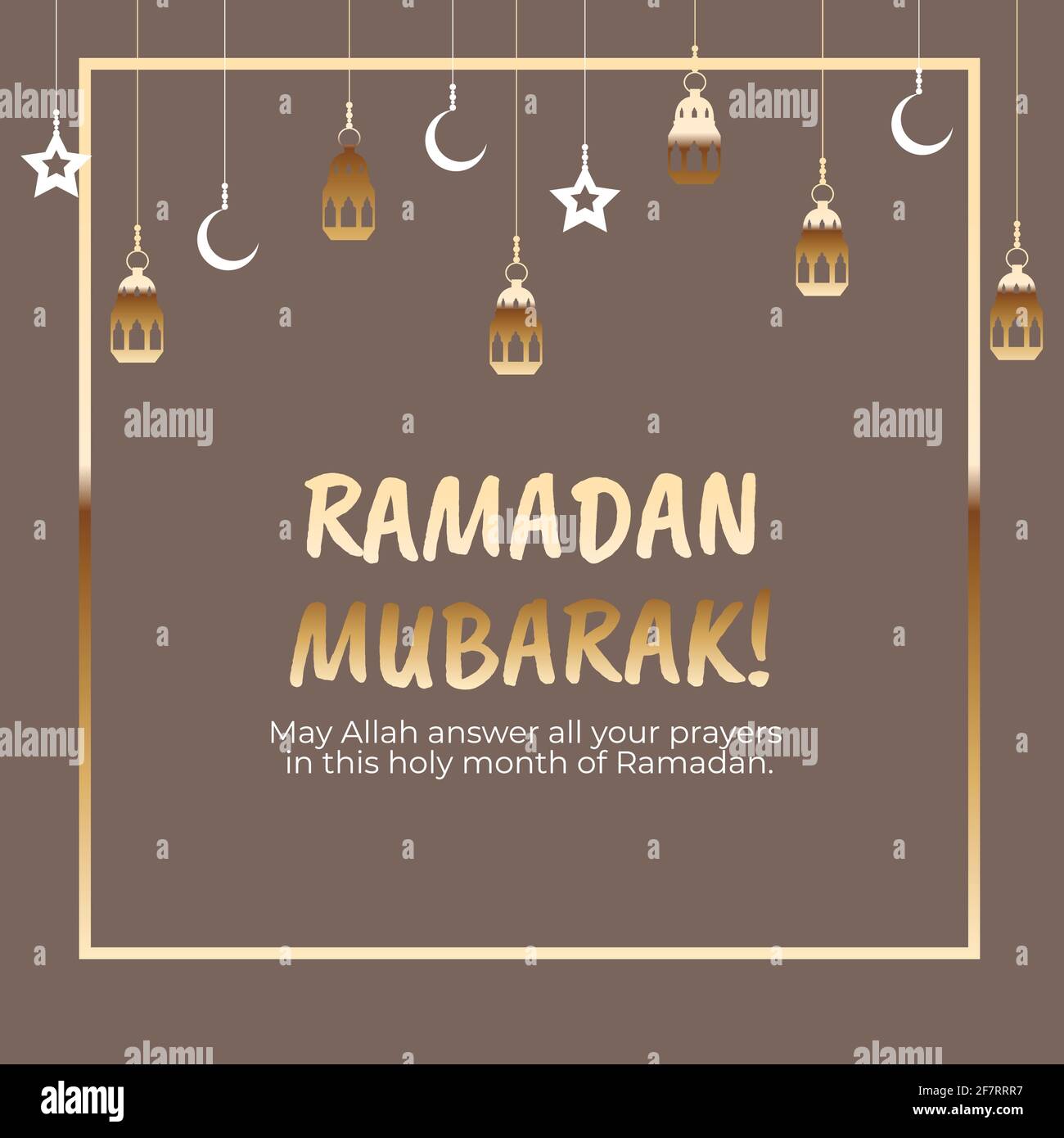 Muslim festival greetings Stock Vector Images - Alamy