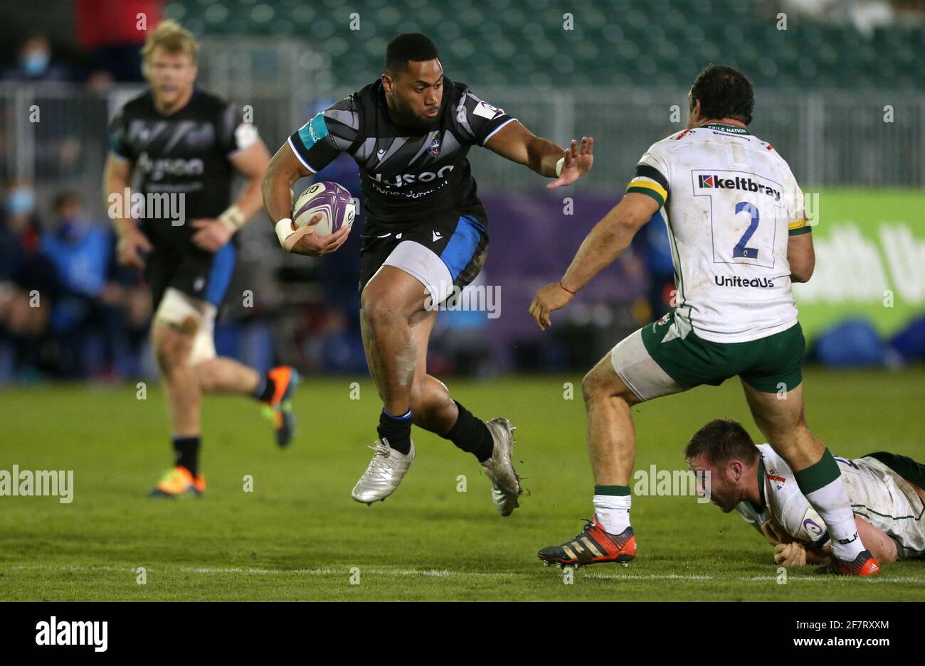 Bath Rugby's Joe Cokanasiga in action during the Challenge Cup, quarter ...