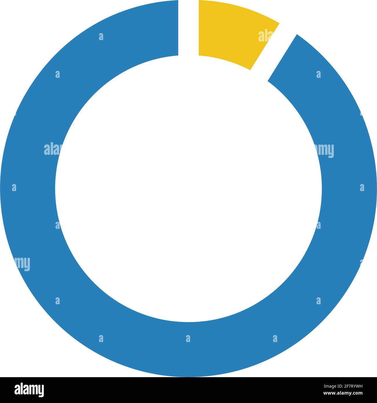 Pie chart icon vector graph diagram symbol for big data analytics ...
