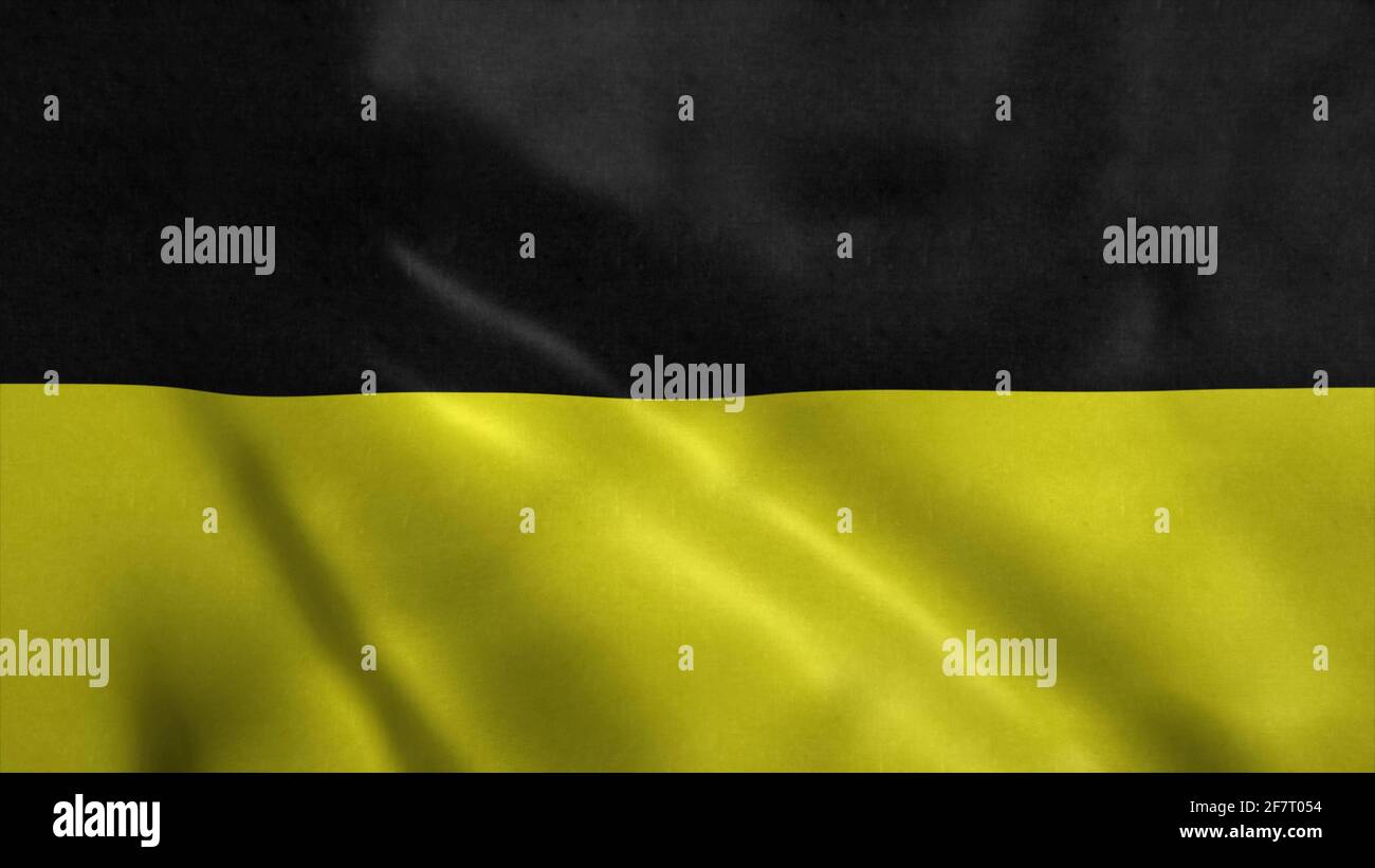 Munich flag, city of Germany. 3d illustration Stock Photo - Alamy