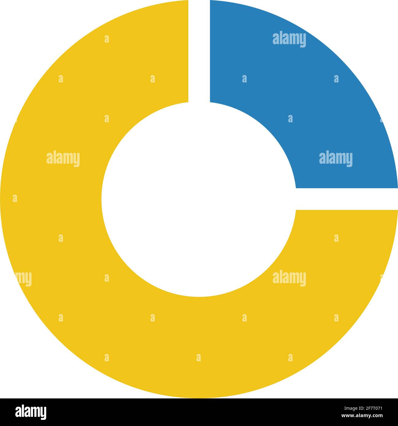 Pie chart icon vector graph diagram symbol for big data analytics ...