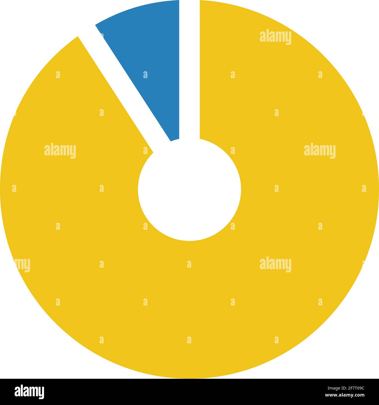 Pie chart icon vector graph diagram symbol for big data analytics ...