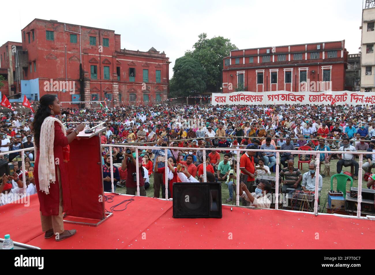 Election camping rally hi-res stock photography and images - Alamy