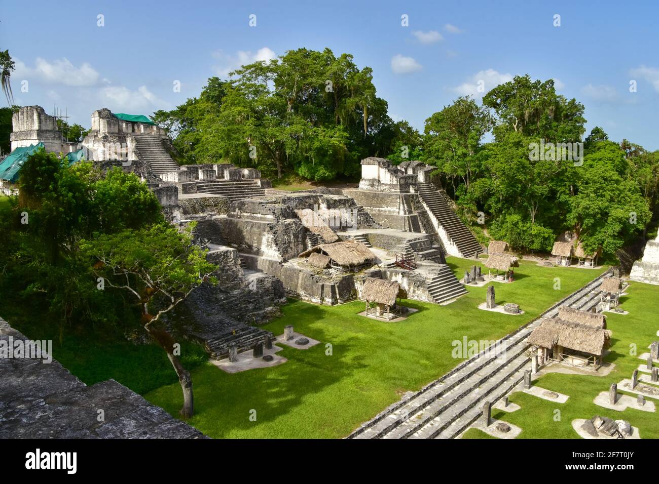 North Acropolis at Tikal, Guatemala Stock Photo - Alamy