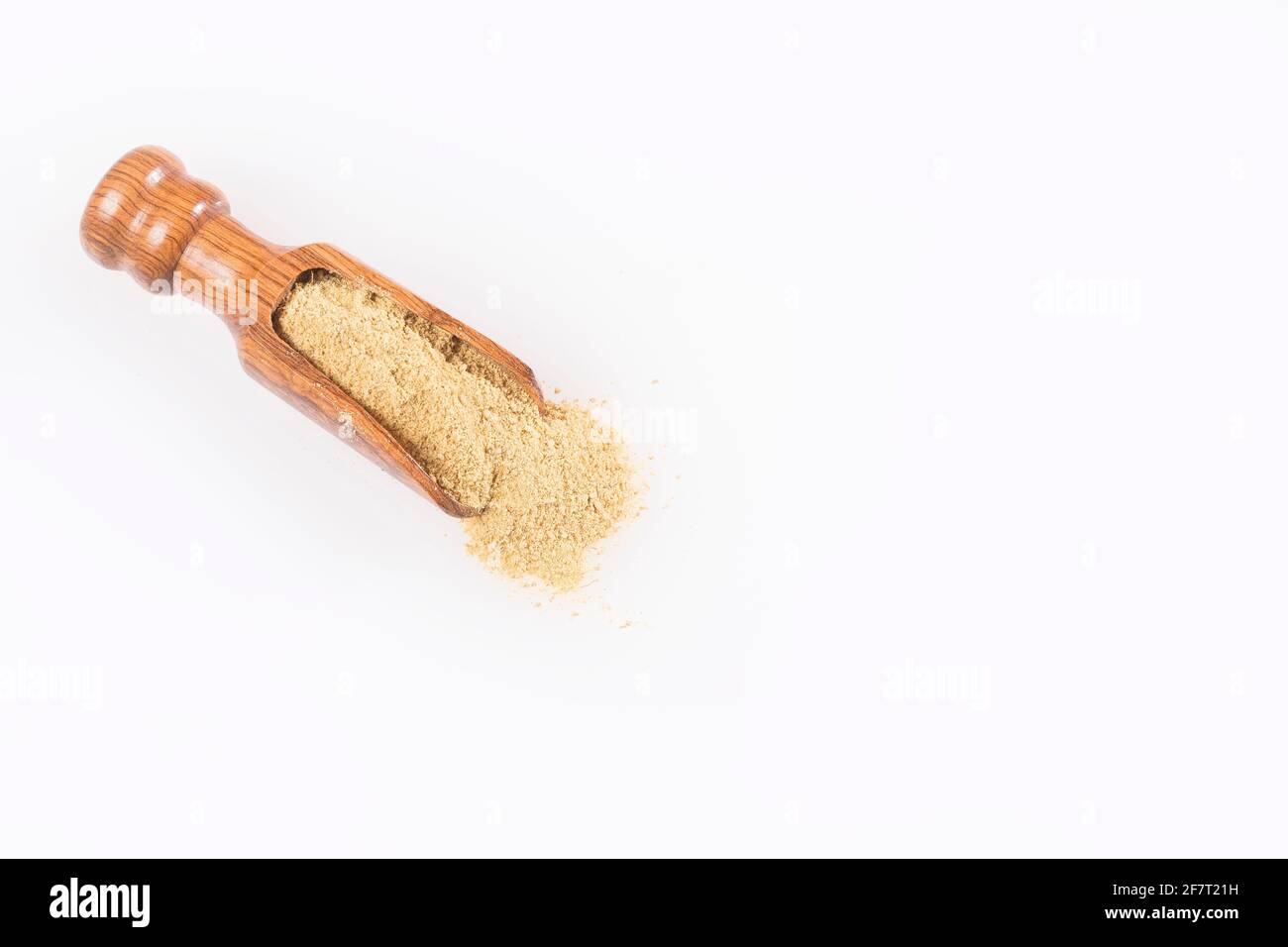 Organic ginger powder - Zingiber officinale Stock Photo - Alamy