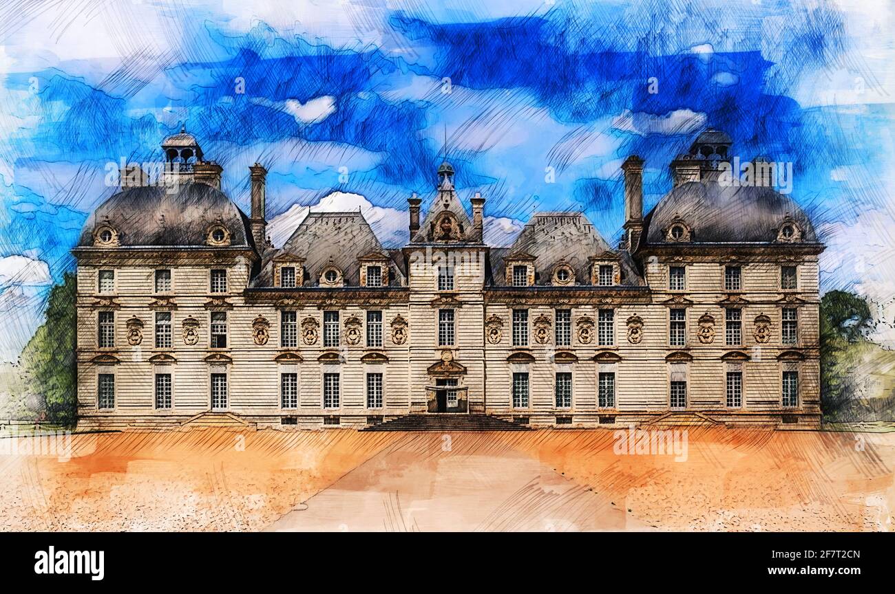 French renaissance sketch hi-res stock photography and images - Alamy