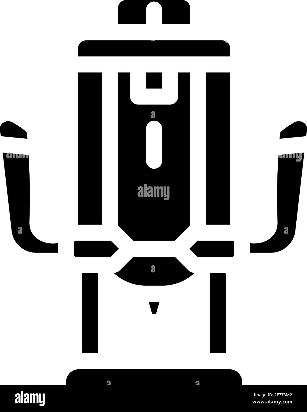 flazer tool glyph icon vector illustration black Stock Vector Image ...