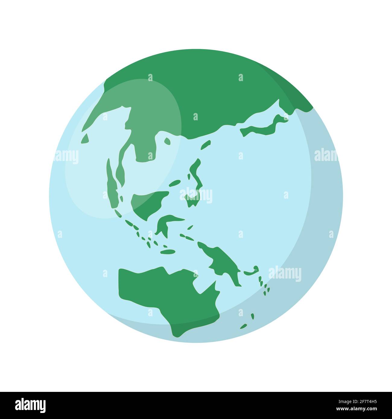 Simple Earth Illustration