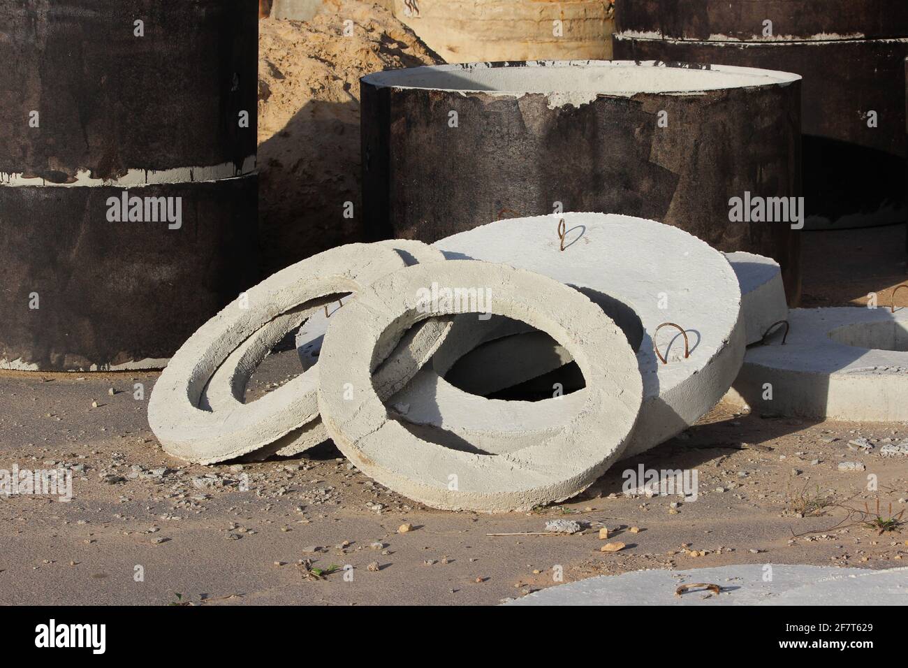concrete rainwater rings. repair, construction and expansion of the ...