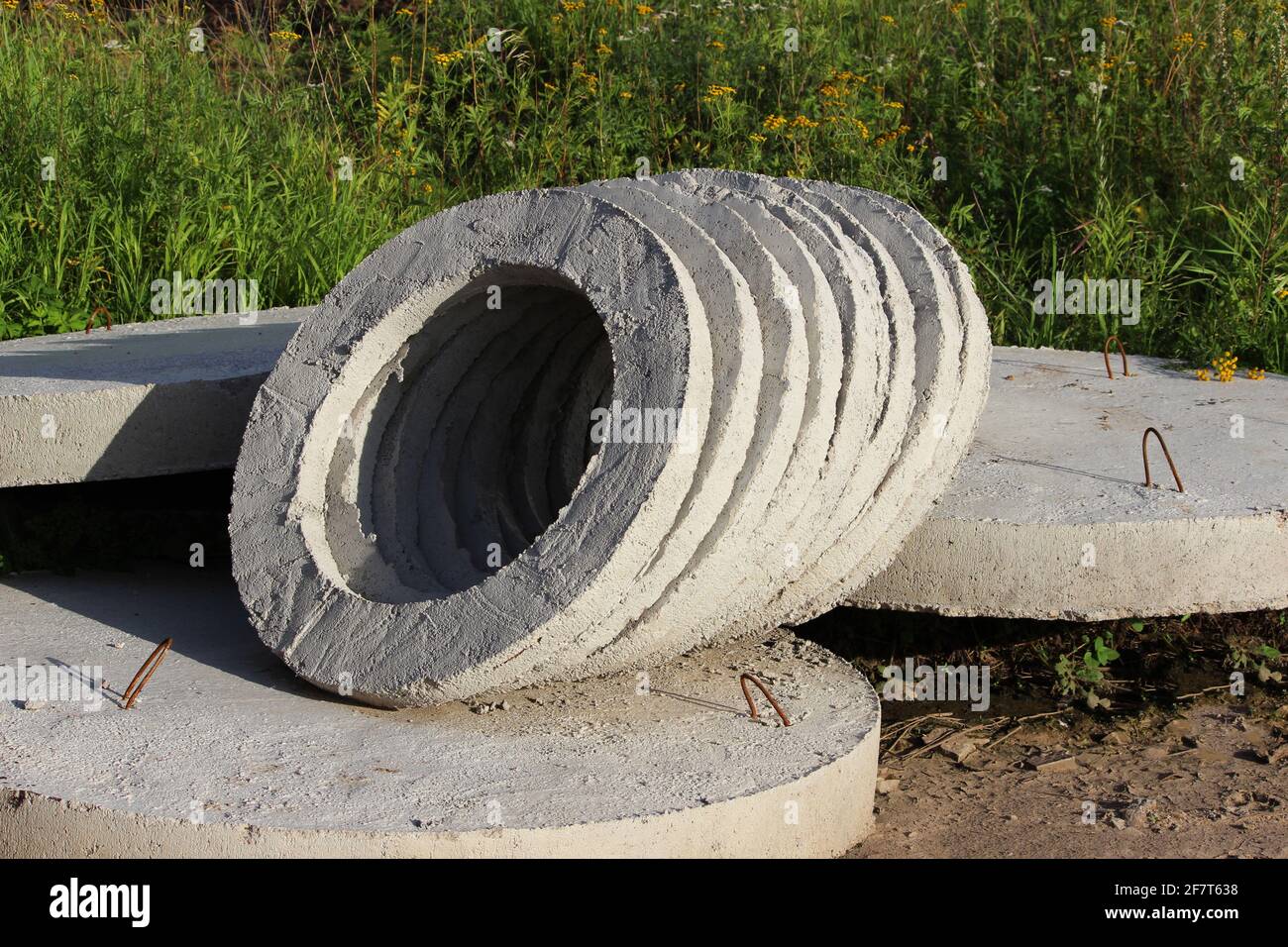 concrete rainwater rings. repair, construction and expansion of the ...
