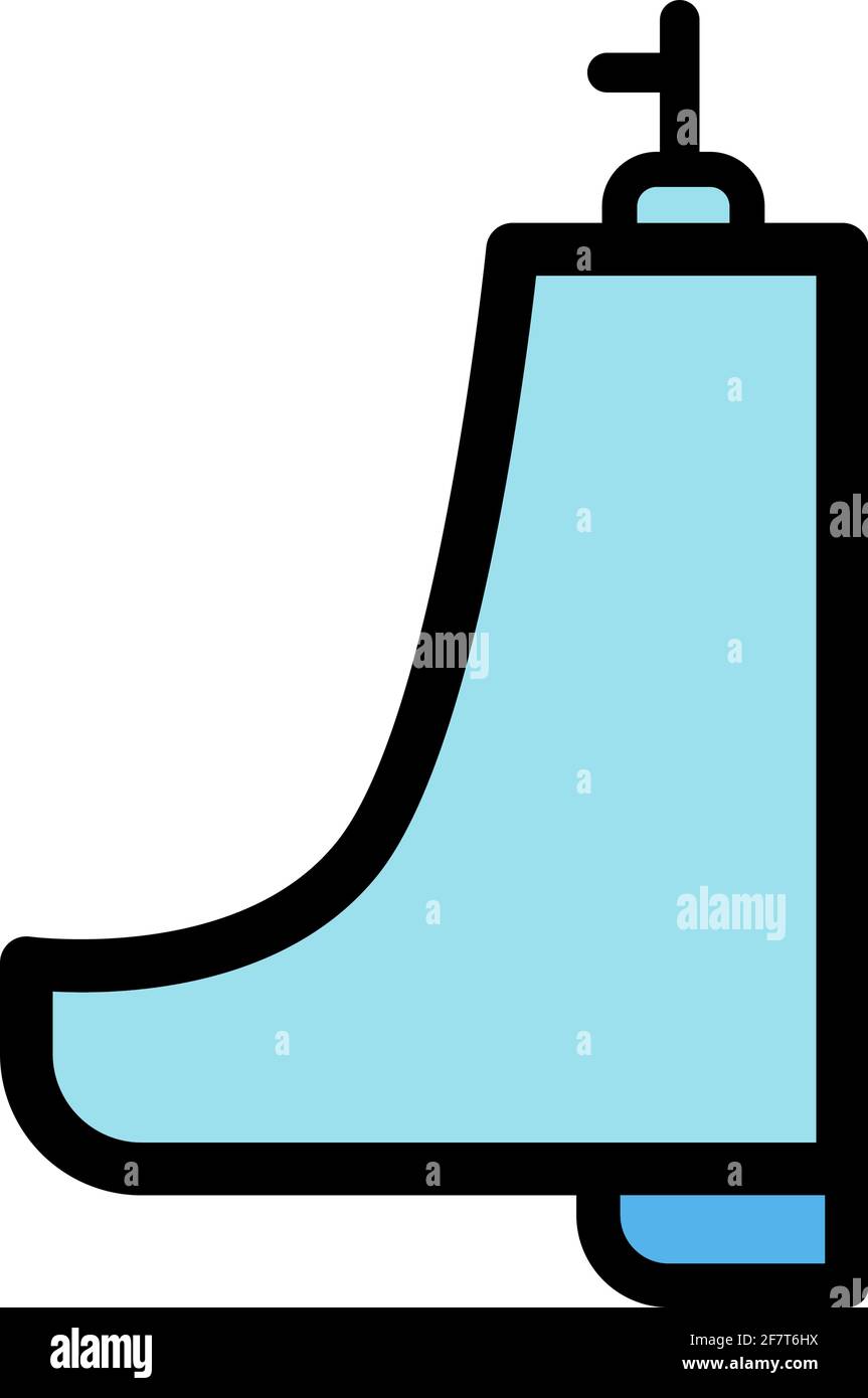 Urinal outline icon. Thin linear urinal outline icon collection ...