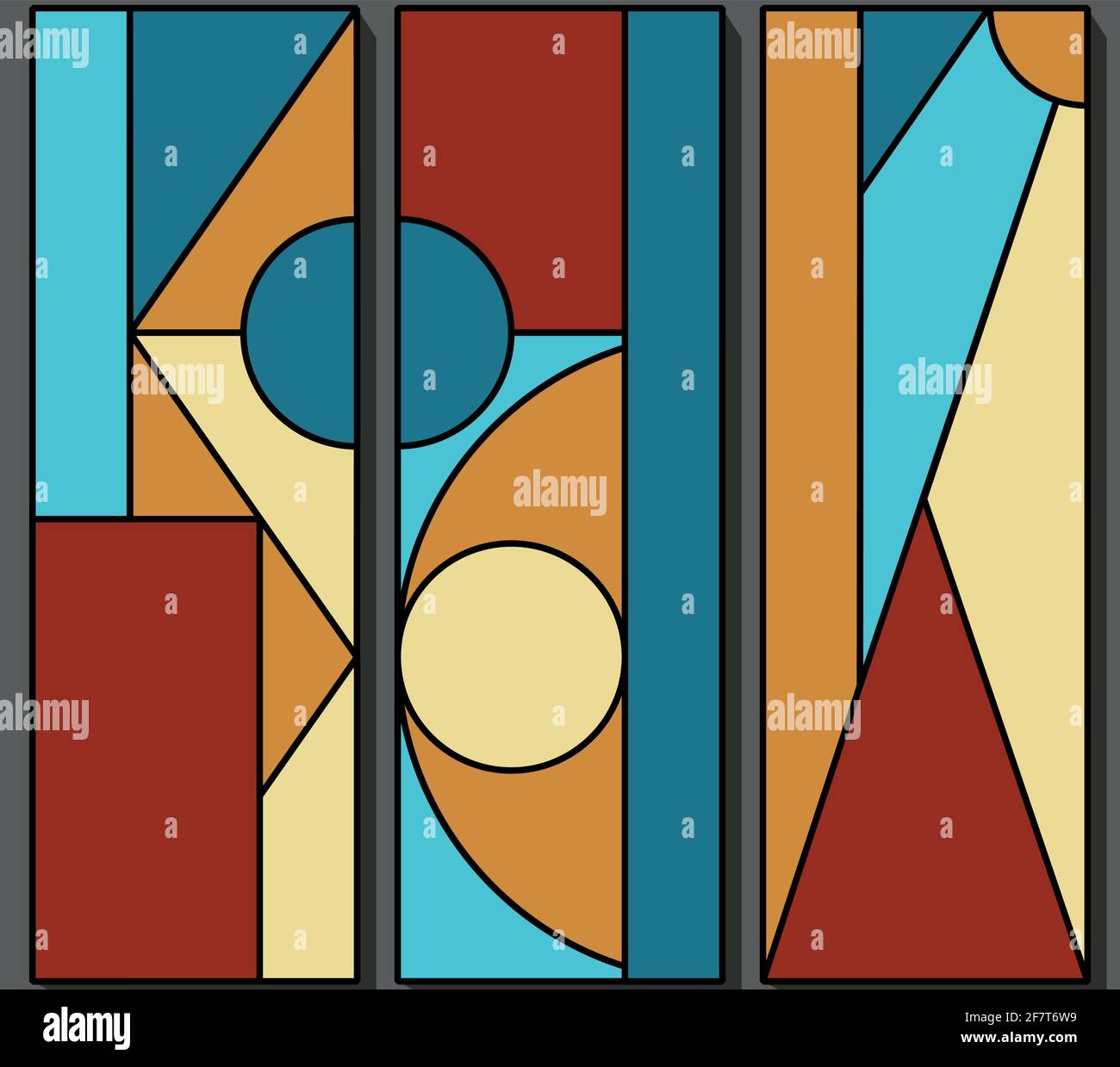 Triptych architecture Stock Vector Images - Alamy